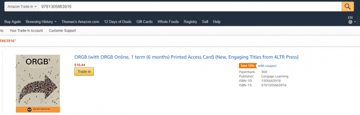 Amazon Textbook Buyback Program 101 (See What I Made)