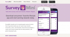 SurveyMini App Review: Fast Surveys for Gift Cards?