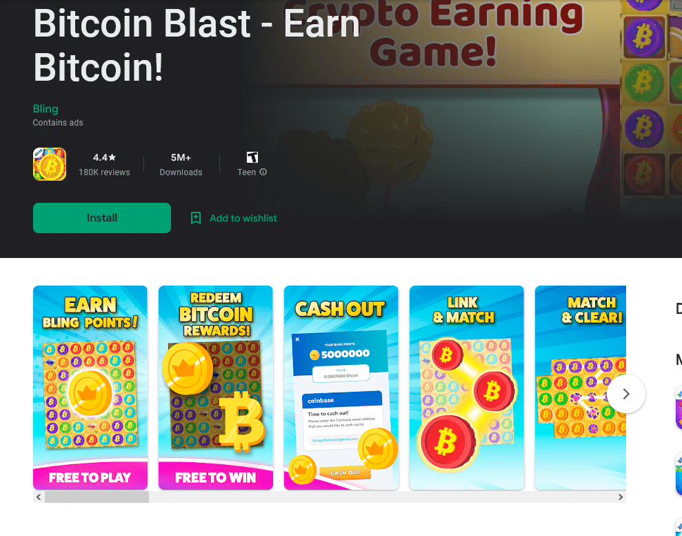 Bitcoin Blast: Play Games and Earn Bitcoin
