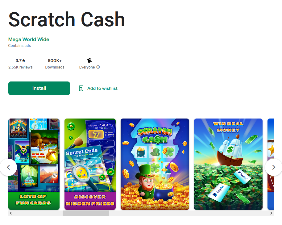 Scratch Cash Review: A Scam to Avoid